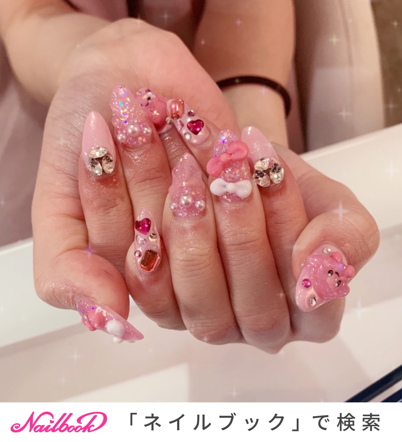 オールシーズン/ライブ/デート/女子会/ハンド - nb17448ce0ff1eのネイルデザイン[No.4465925]｜ネイルブック