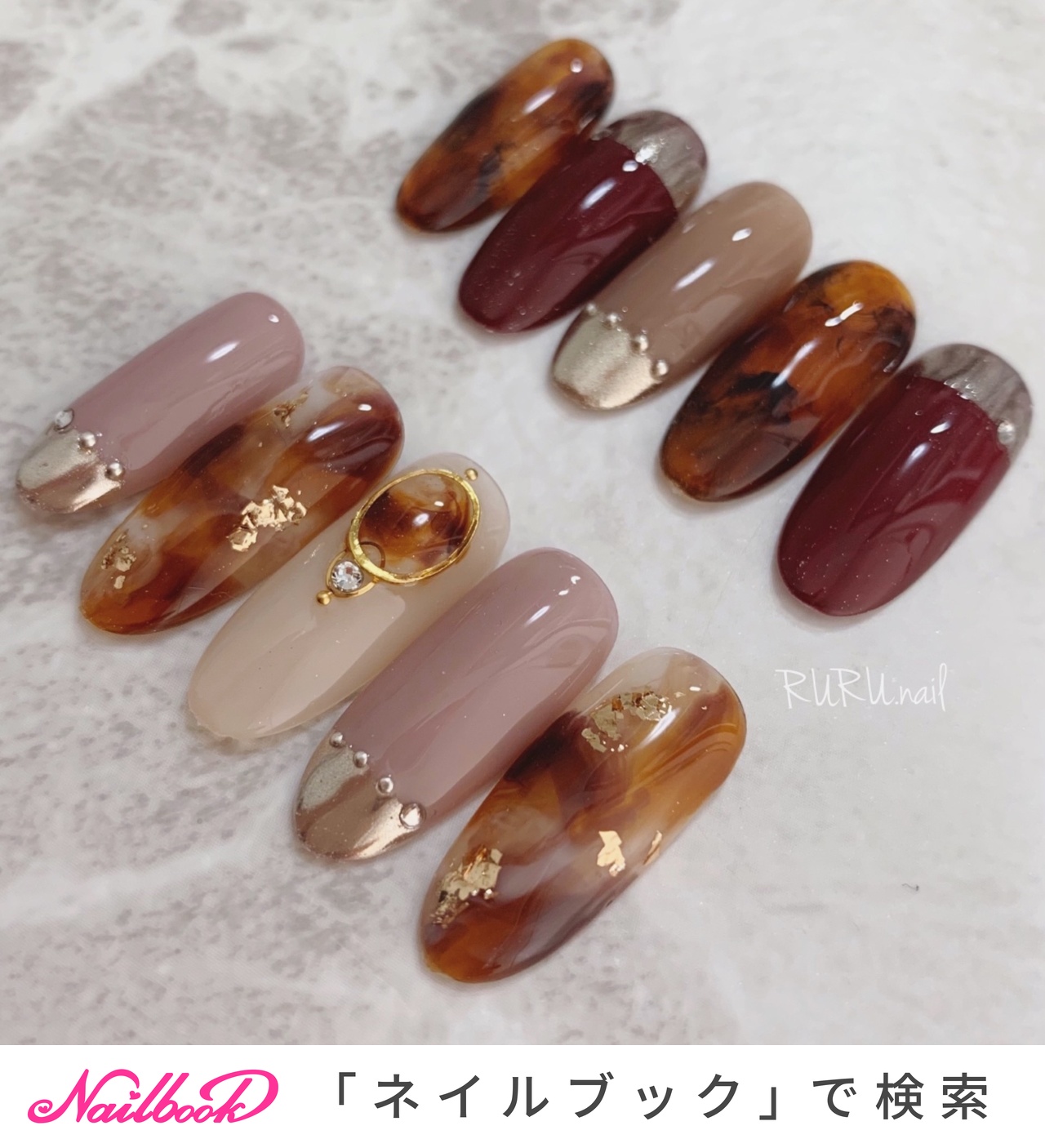 秋/冬/オールシーズン/ハンド/ワンカラー - RURU. nail ♡のネイルデザイン[No.4603672]｜ネイルブック