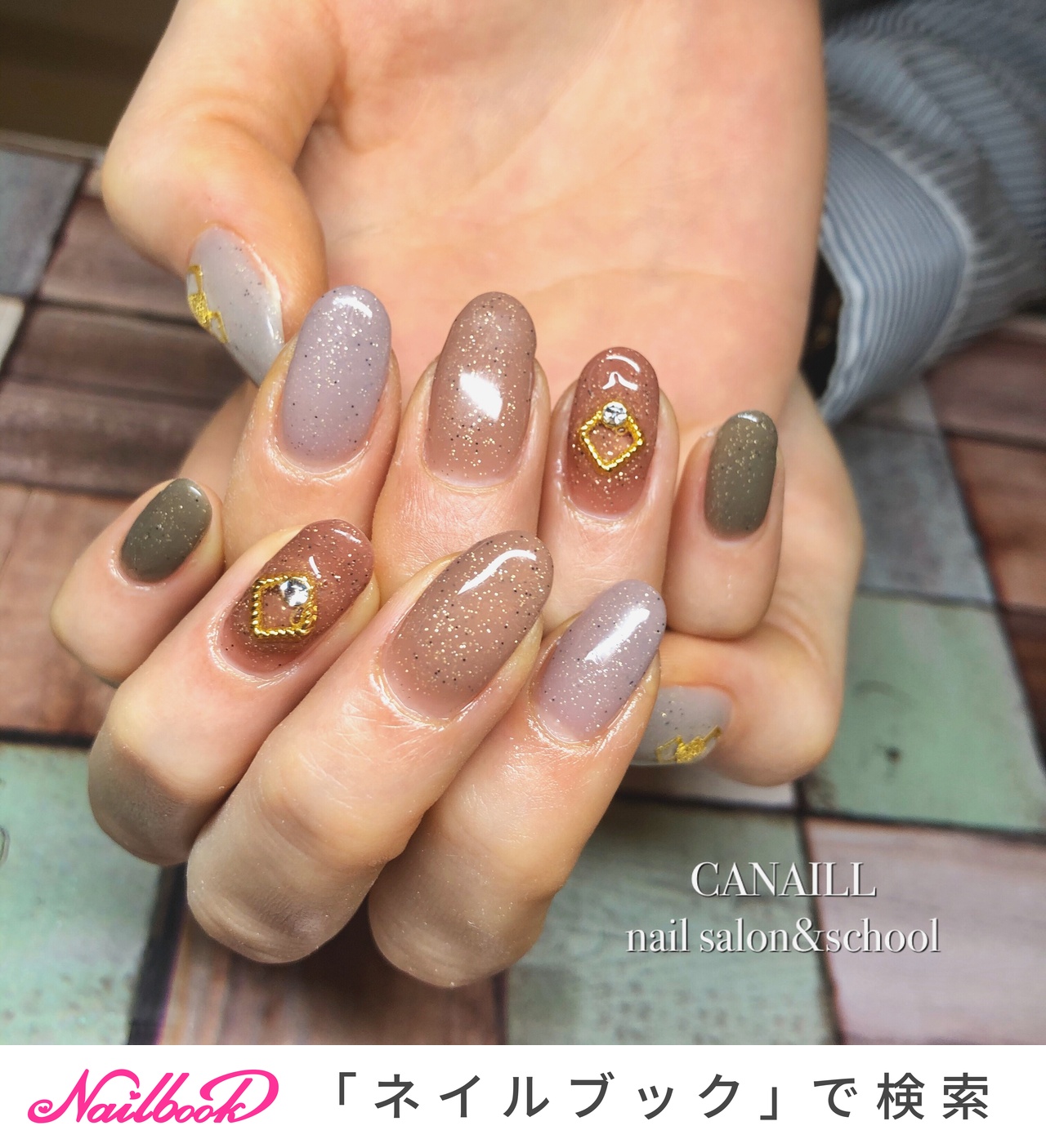 オールシーズン/パーティー/デート/女子会/ハンド - canaillのネイルデザイン[No.5002697]｜ネイルブック
