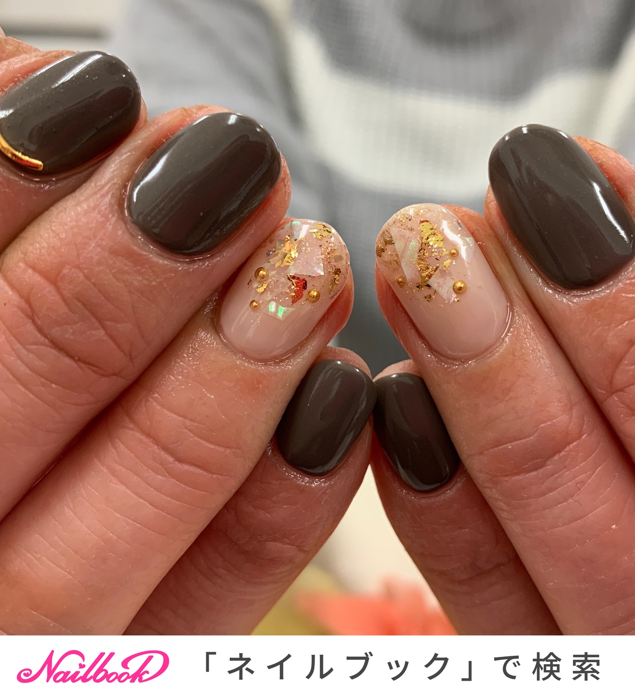 Thanks.のネイルデザイン[No.5010667]｜ネイルブック