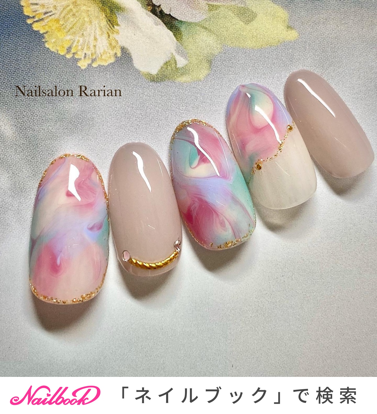 春/夏/オールシーズン/ブライダル/ハンド - Rarianのネイルデザイン[No.5289931]｜ネイルブック