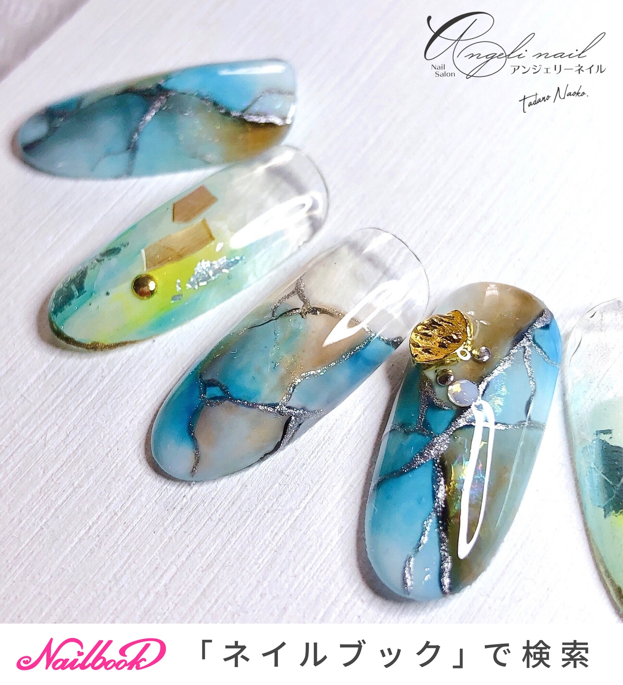 春/夏/ハンド/シェル/大理石 - 北広島市ネイル＆占い Angeli nailのネイルデザイン[No.5322380]｜ネイルブック
