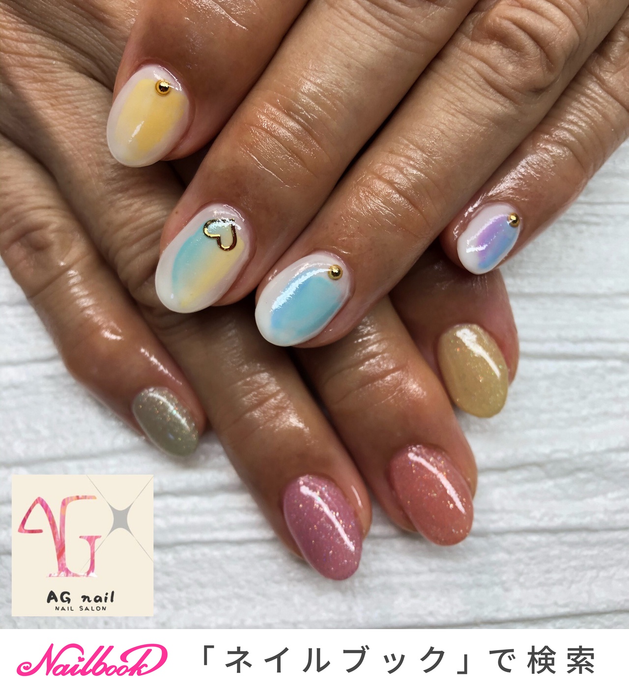 春/夏/オールシーズン/ハンド/グラデーション - AGnailのネイルデザイン[No.5380922]｜ネイルブック