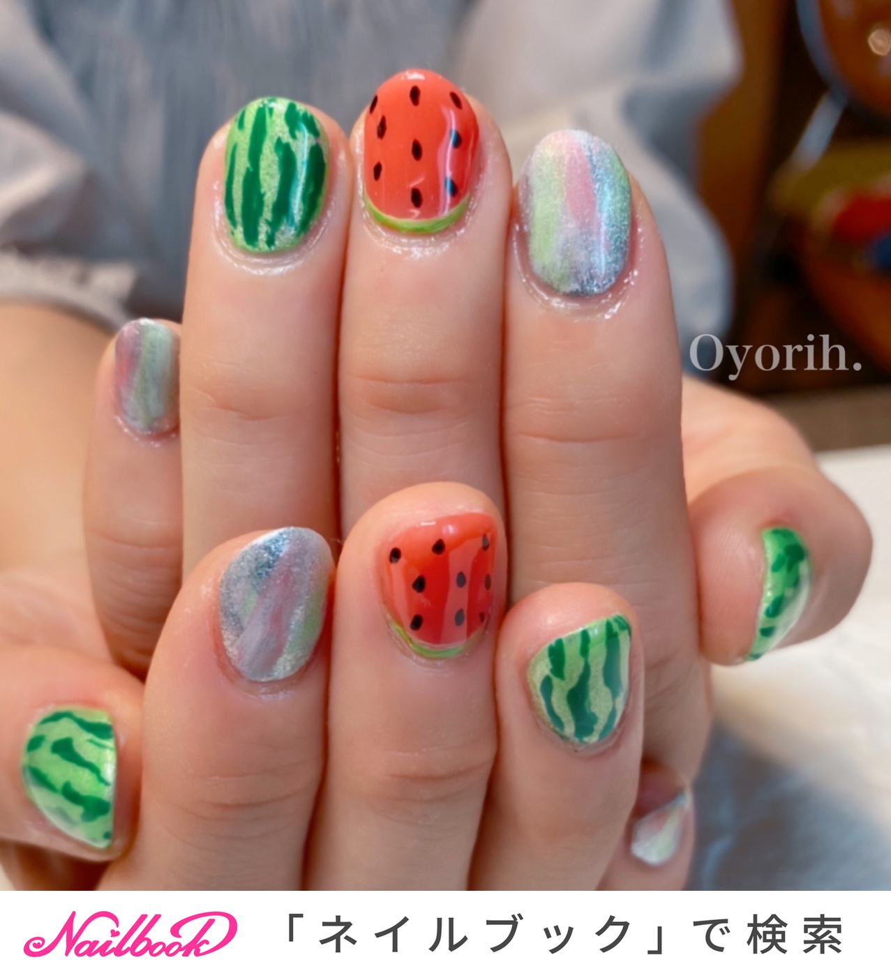 夏/リゾート/ライブ/女子会/ハンド - HIROYO (元 OyorihNail オヨリーネイル)のネイルデザイン[No.5528490 ...