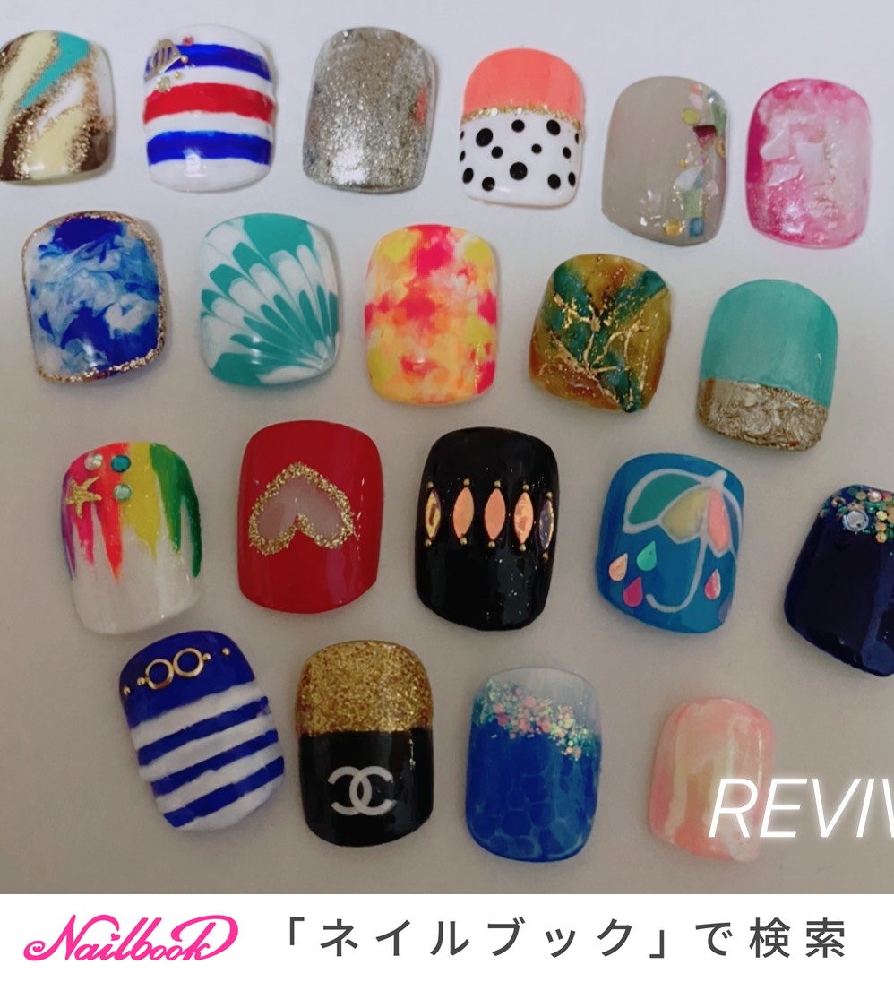 ジェルネイル - REVIVE（リバイブ）のネイルデザイン[No.5530606]｜ネイルブック