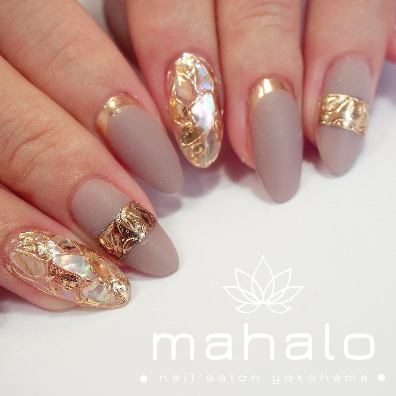 夏/秋/ハンド/フレンチ/シェル - Nail salon mahaloのネイルデザイン[No.5532550]｜ネイルブック