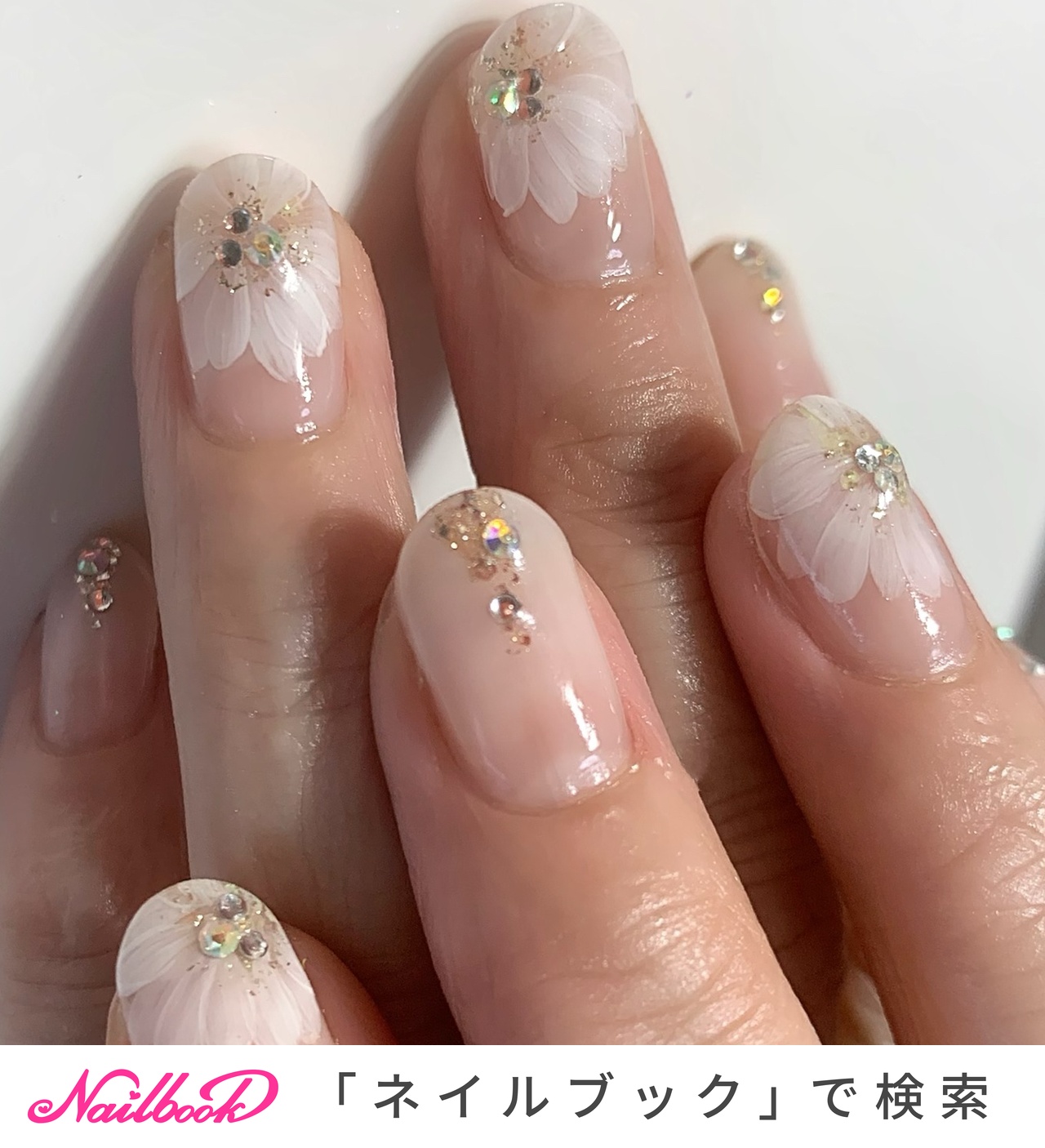 春/夏/オフィス/ブライダル/ハンド - nail ATELIER by Rのネイルデザイン[No.5590170]｜ネイルブック