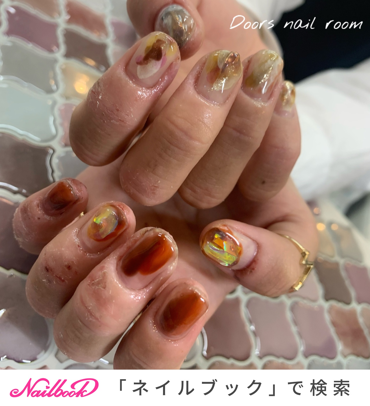 doors.nail.roomのネイルデザイン[No.5822887]｜ネイルブック