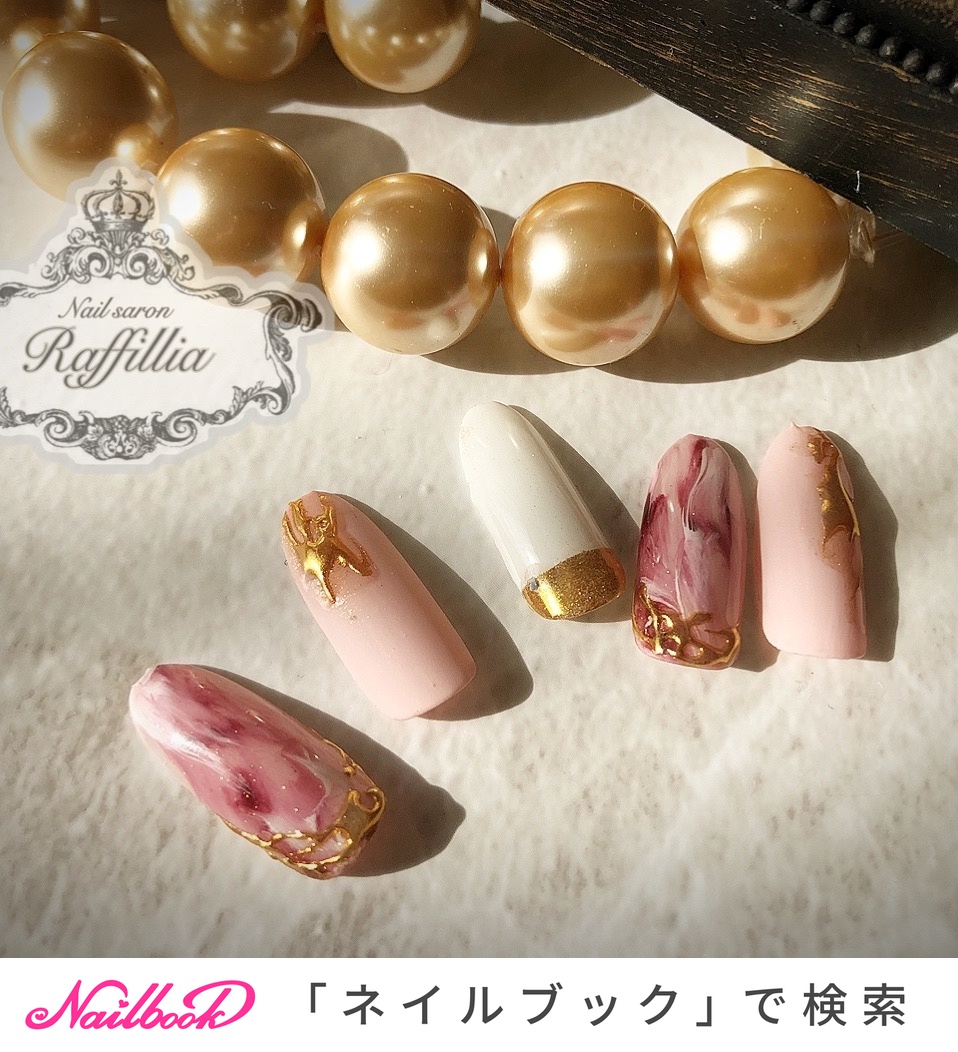 冬/バレンタイン/オフィス/デート/ハンド - Nail salon【Raffillia】のネイルデザイン[No.6048720]｜ネイルブック
