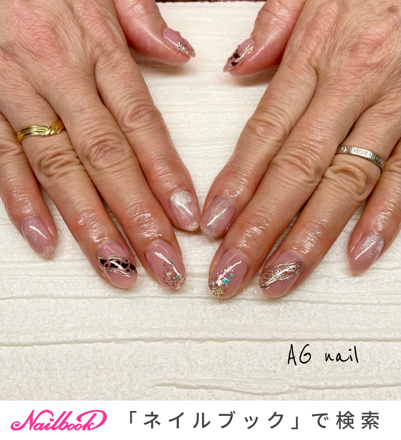 春/オールシーズン/卒業式/入学式/ハンド - AGnailのネイルデザイン[No.6155150]｜ネイルブック