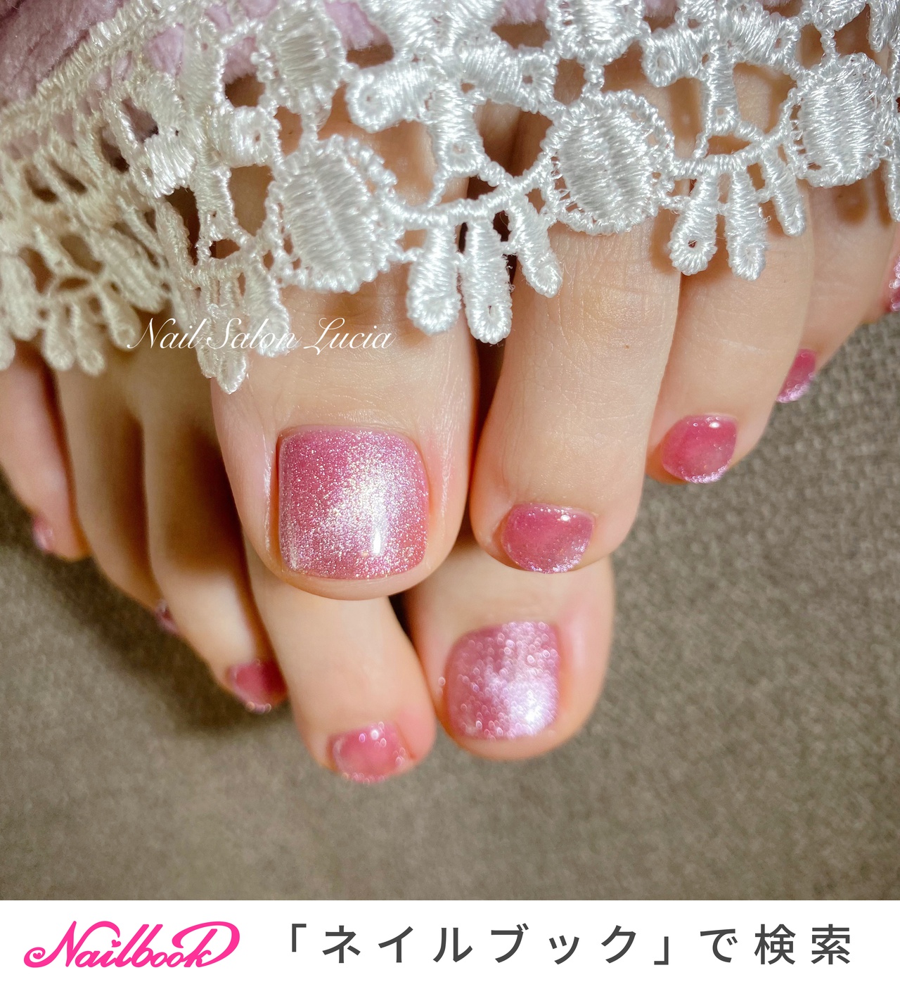 春/夏/秋/海/フット - nail_luciaのネイルデザイン[No.6428463]｜ネイルブック