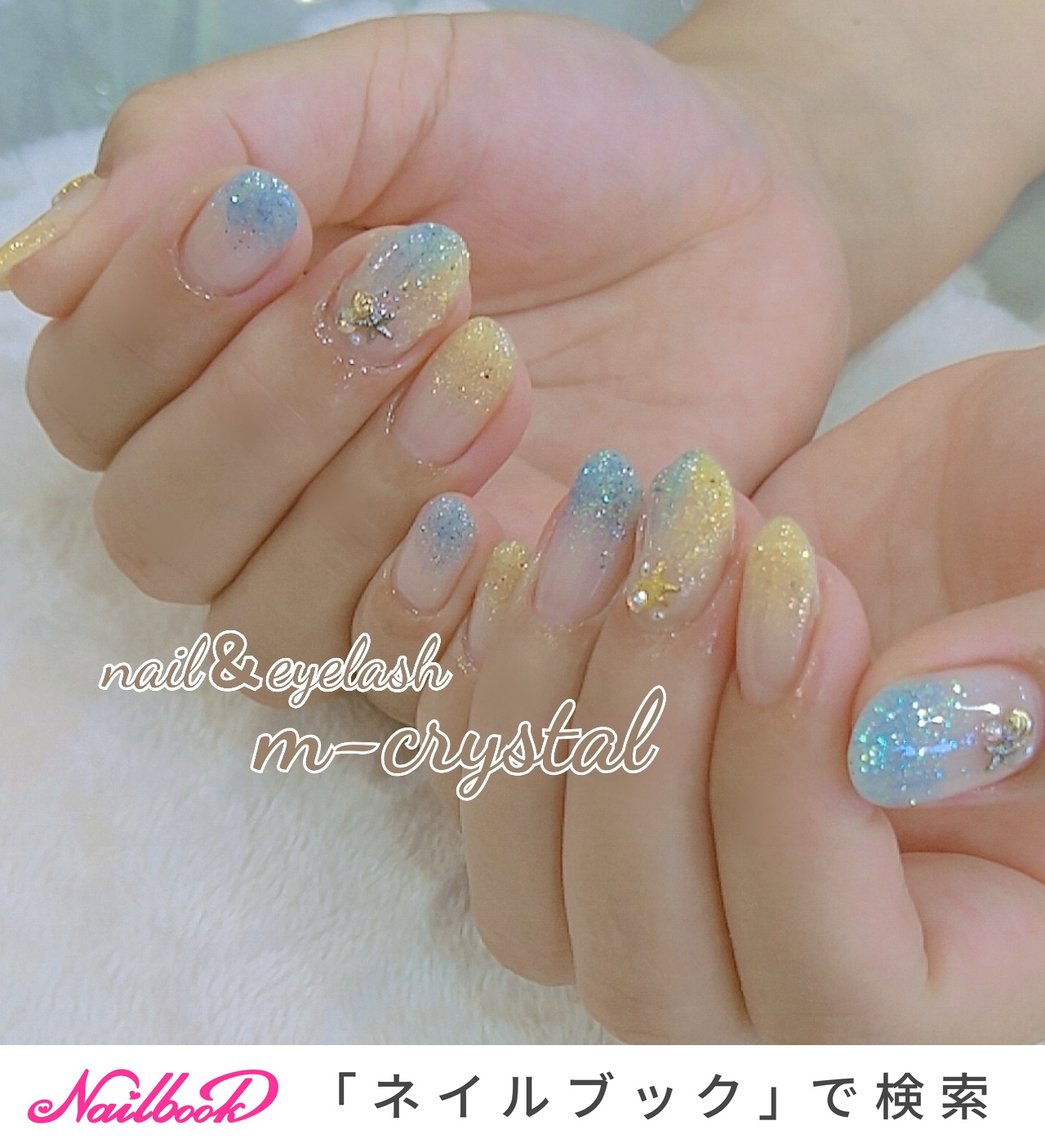 夏/海/リゾート/オフィス/ハンド - えむくりのネイルデザイン[No.6429288]｜ネイルブック