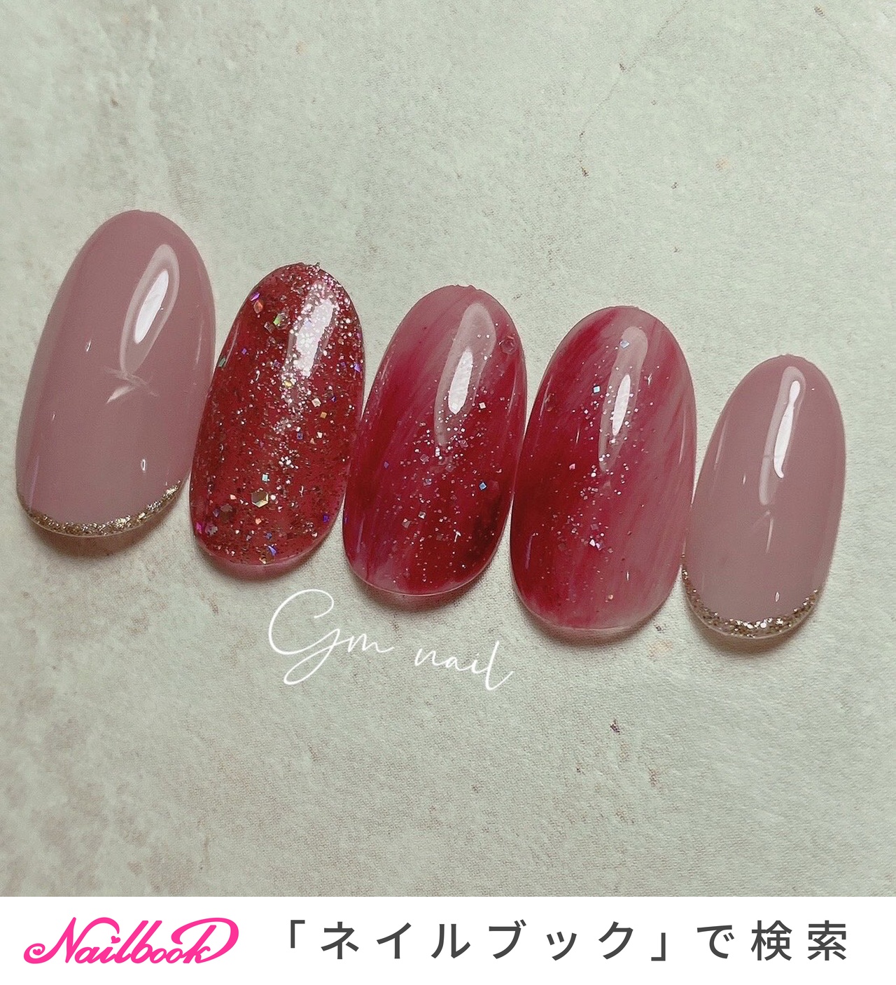 秋/冬/成人式/クリスマス/ハンド - Gm nailのネイルデザイン[No.6789625]｜ネイルブック