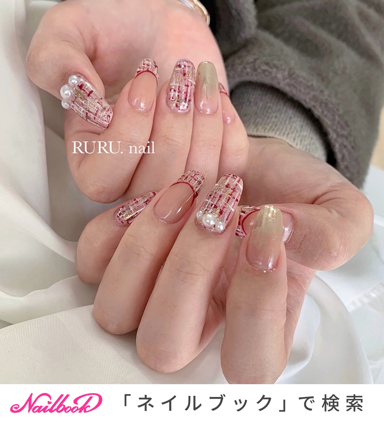 春/秋/冬/オールシーズン/ハンド - RURU. nail ♡のネイルデザイン[No.6859501]｜ネイルブック