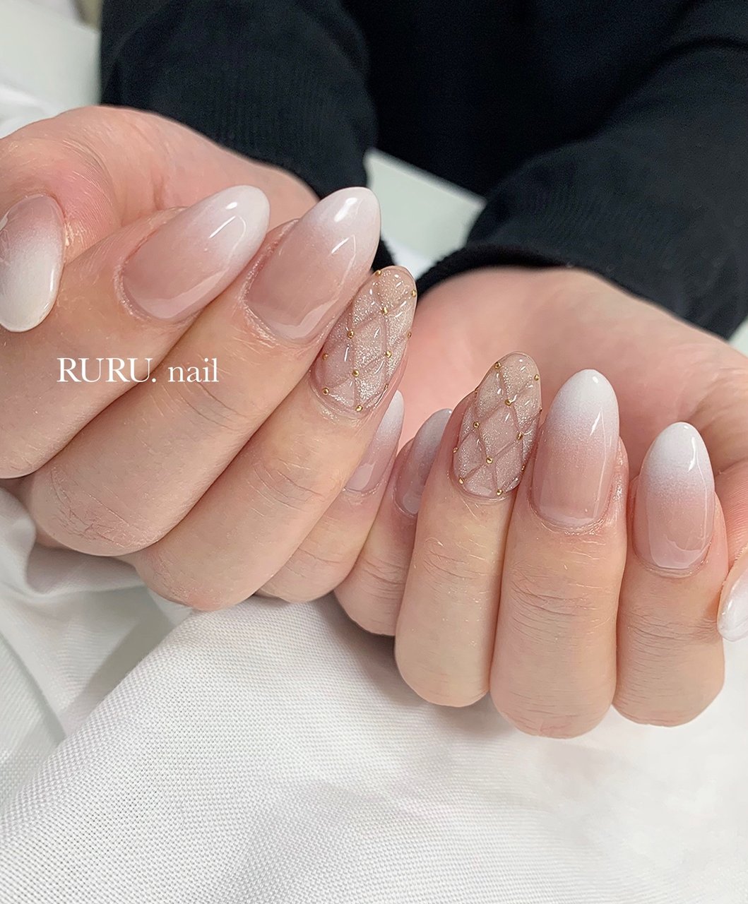 春/秋/冬/オールシーズン/ハンド - RURU. nail ♡のネイルデザイン[No.6974437]｜ネイルブック