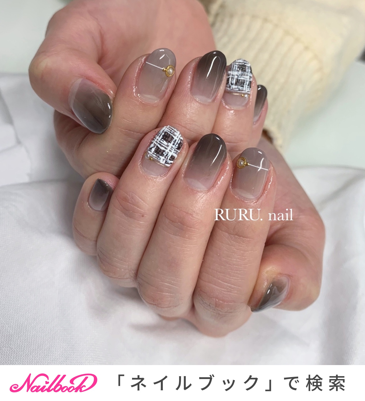 春/秋/冬/オールシーズン/ハンド - RURU. nail ♡のネイルデザイン[No.6982397]｜ネイルブック