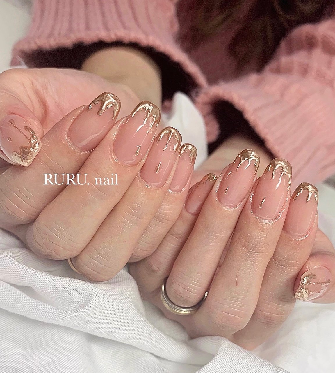 春/冬/オールシーズン/バレンタイン/シンプル - RURU. nail ♡のネイルデザイン[No.7023110]｜ネイルブック