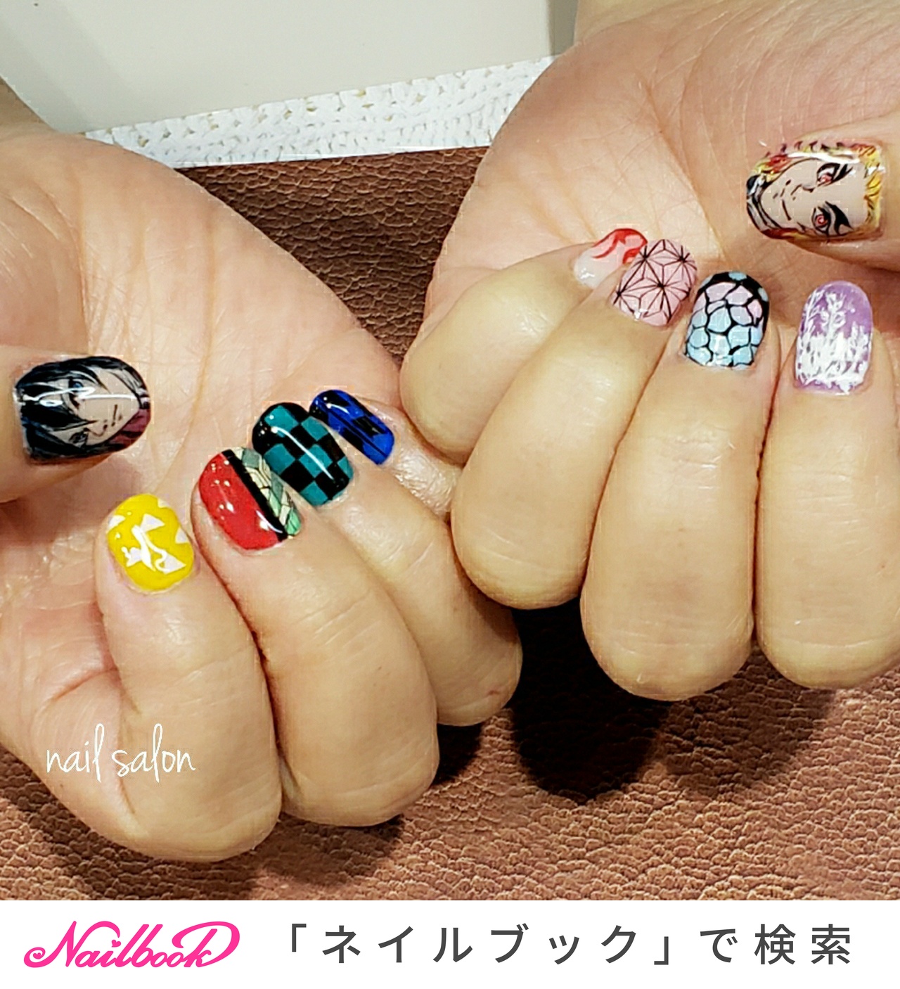 オールシーズン/ハンド/痛ネイル/ショート/カラフル - nail salon Dioのネイルデザイン[No.7030322]｜ネイルブック