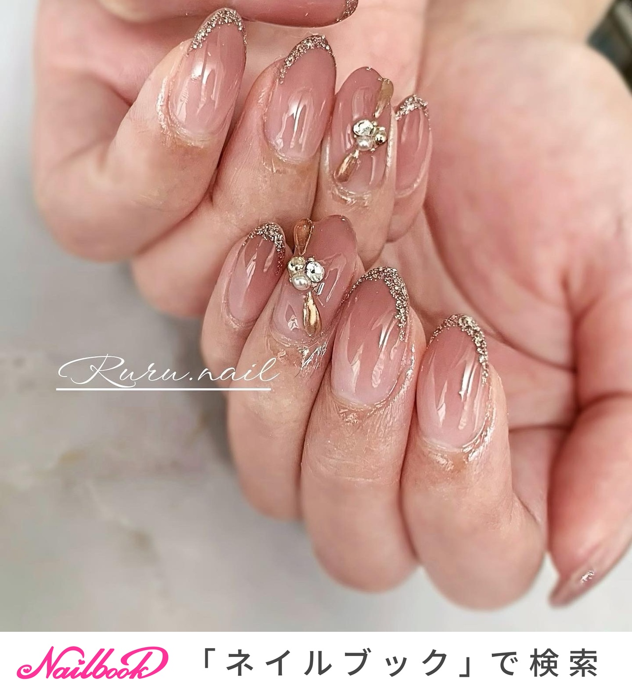 春/夏/秋/オールシーズン/ハンド - RURU. nail ♡のネイルデザイン[No.7187842]｜ネイルブック