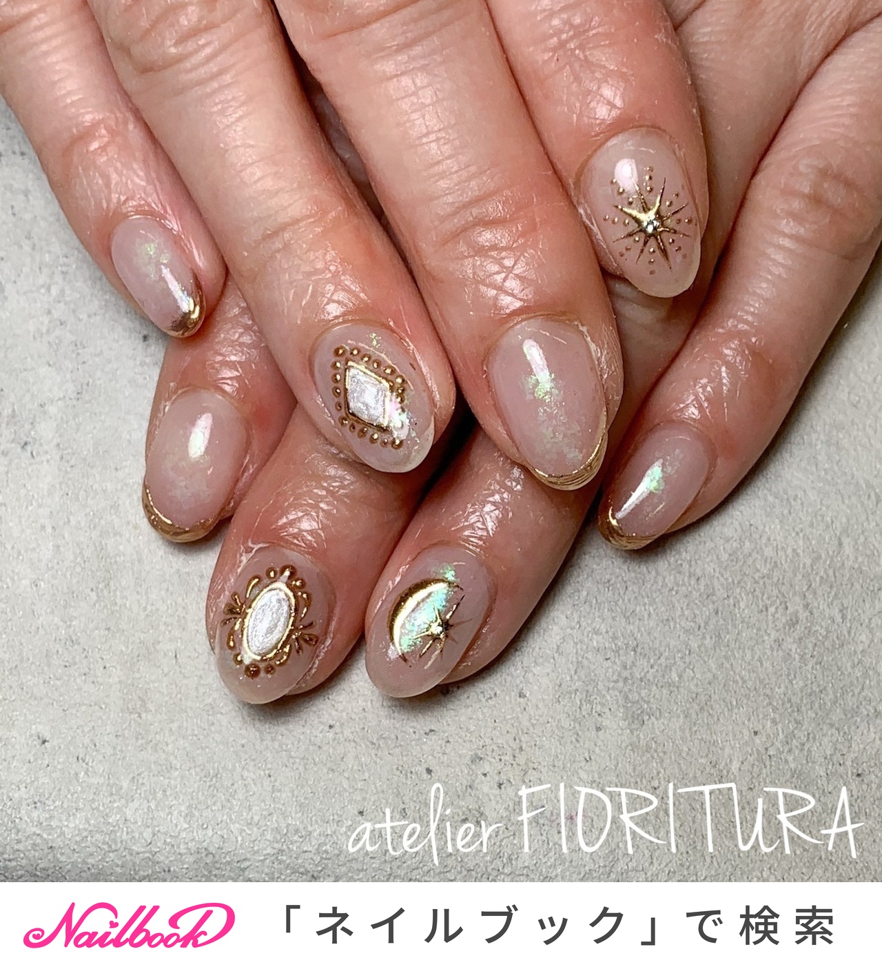 春/オールシーズン/ブライダル/パーティー/ハンド - fioritura_aiのネイルデザイン[No.7250289]｜ネイルブック