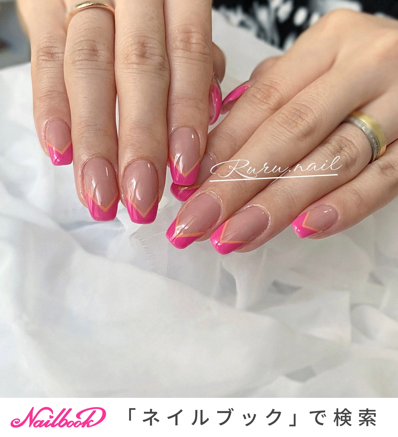 夏/秋/冬/オールシーズン/ハンド - RURU. nail ♡のネイルデザイン[No.7443106]｜ネイルブック