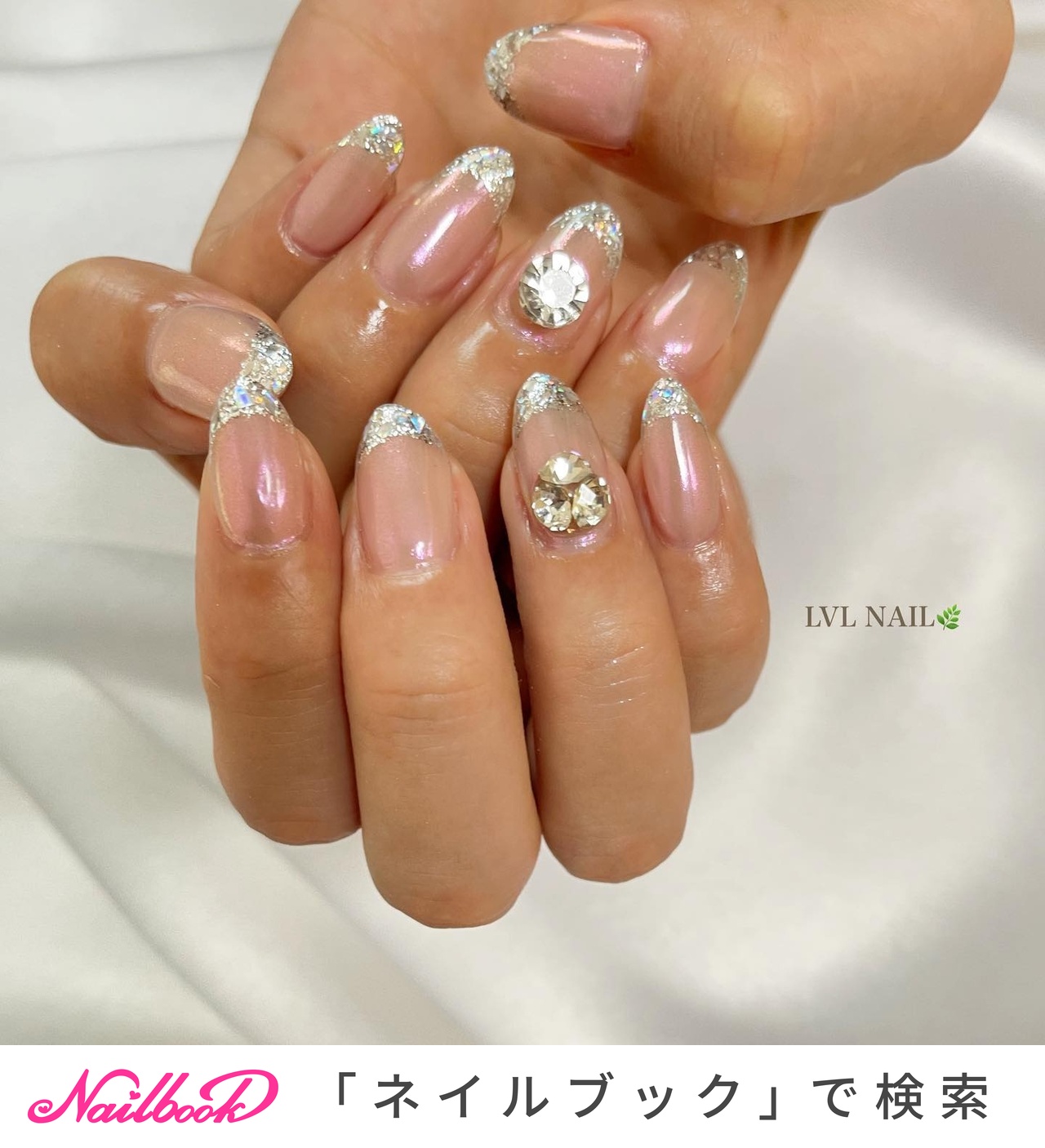 オールシーズン/リゾート/ブライダル/デート/ハンド - LVL NAIL🌿airiのネイルデザイン[No.7515146]｜ネイルブック