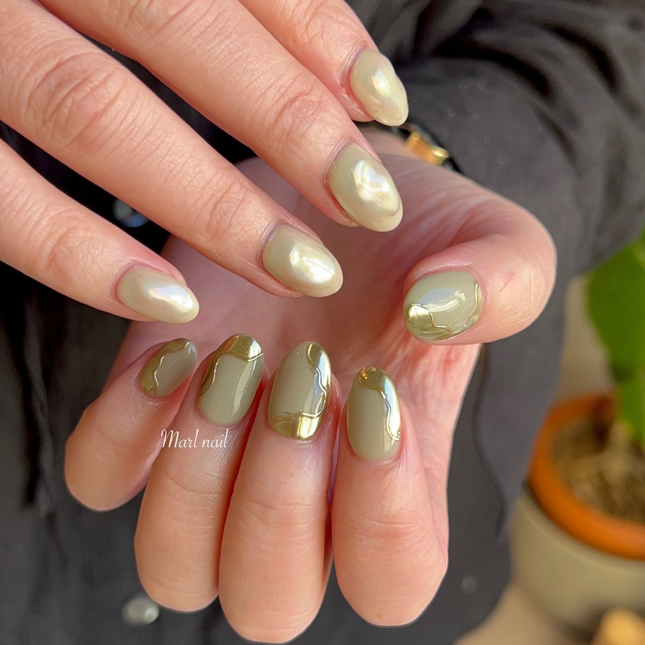春/冬/オールシーズン/ハンド/パール - marl nailのネイルデザイン[No.7784665]｜ネイルブック