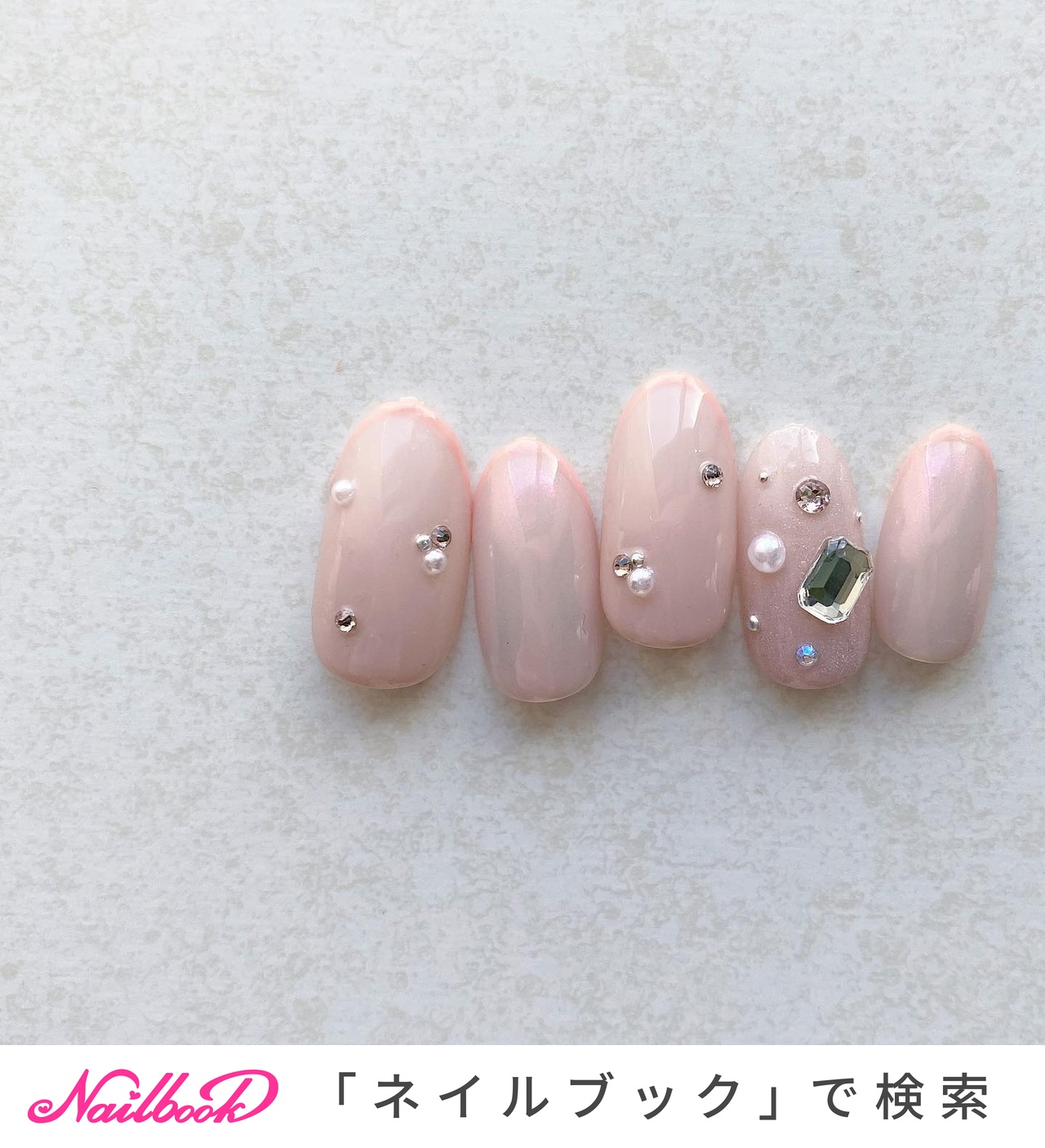 春/オールシーズン/オフィス/ブライダル/フレンチ - piu nailのネイルデザイン[No.7817158]｜ネイルブック