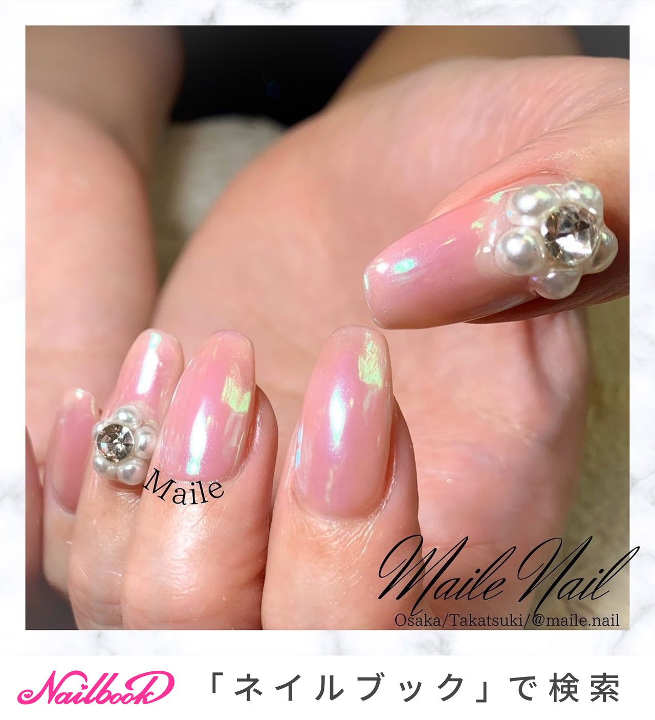 春/オールシーズン/バレンタイン/入学式/ハンド - Private Salon Maile🐰🌼MAIのネイルデザイン[No.7882042 ...