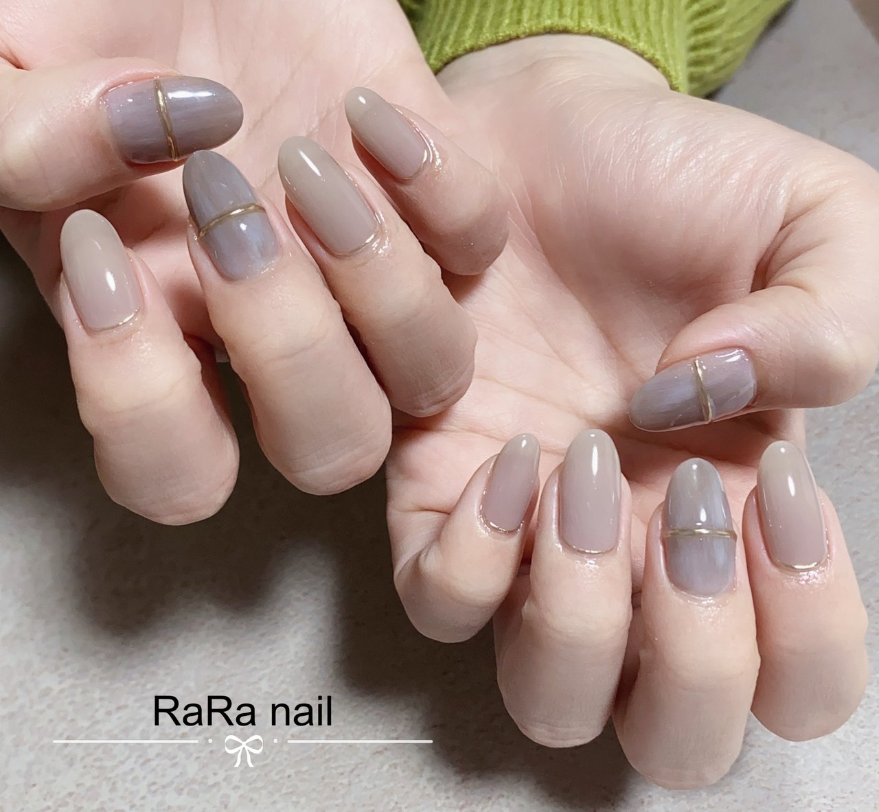 オールシーズン/ハンド/シンプル/ワンカラー/ニュアンス - RaRa Nailのネイルデザイン[No.7990509]｜ネイルブック