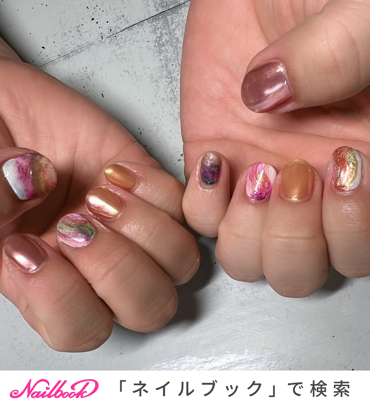 春/夏/オールシーズン/旅行/ハンド - kanonailのネイルデザイン[No.8069698]｜ネイルブック