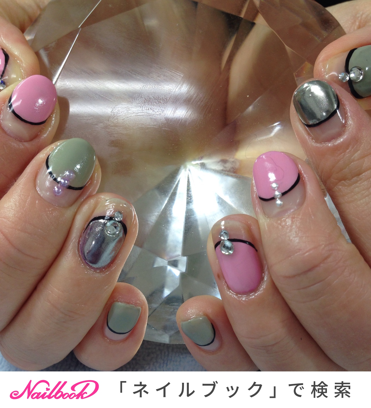 春/夏/オールシーズン/女子会/ハンド - asami_glam_nのネイルデザイン[No.2149702]｜ネイルブック