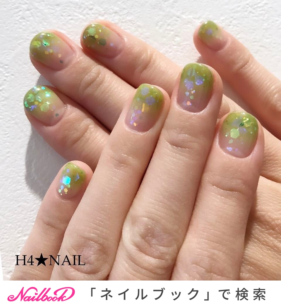 春/夏/オールシーズン/女子会/ハンド - H4★NAILのネイルデザイン[No.2154235]｜ネイルブック
