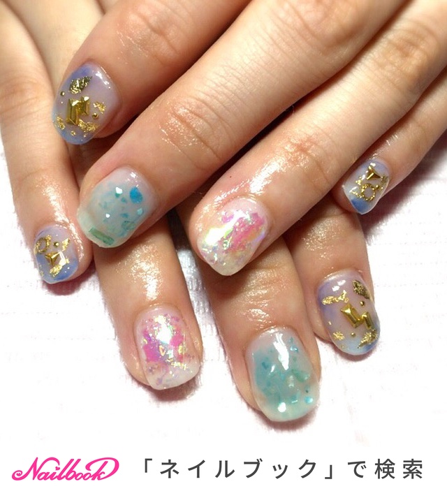 春/オールシーズン/リゾート/ハンド/シェル - Morenailのネイルデザイン[No.2211857]｜ネイルブック