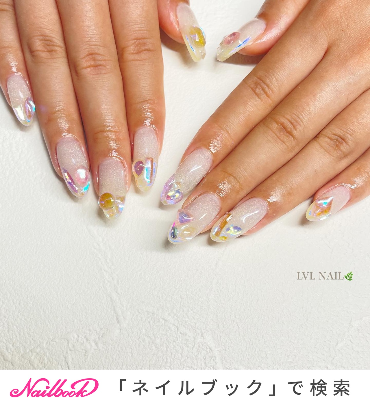春/夏/旅行/リゾート/ハンド - LVL NAIL🌿airiのネイルデザイン[No.8260144]｜ネイルブック