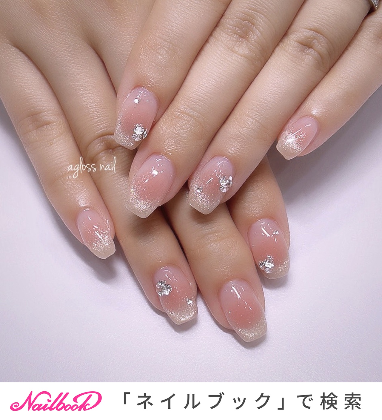 春/夏/秋/冬/ハンド - agloss nailのネイルデザイン[No.8317172]｜ネイルブック