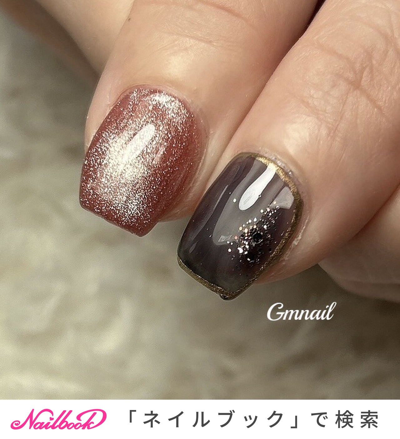 秋/オールシーズン/デート/女子会/ハンド - Gm nailのネイルデザイン[No.8331587]｜ネイルブック