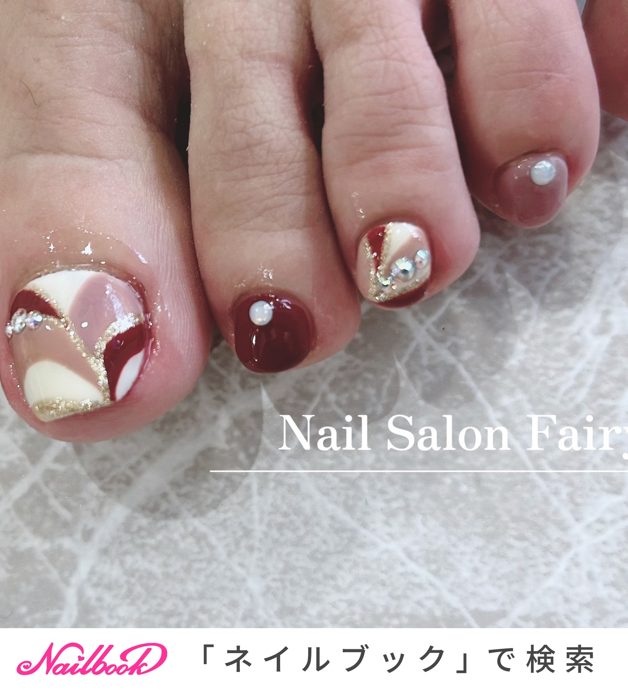 オールシーズン/フット/プッチ/ショート/オーバル - 富士山ネイルサロンフェアリー富士店のネイルデザイン[No.8427668]｜ネイルブック