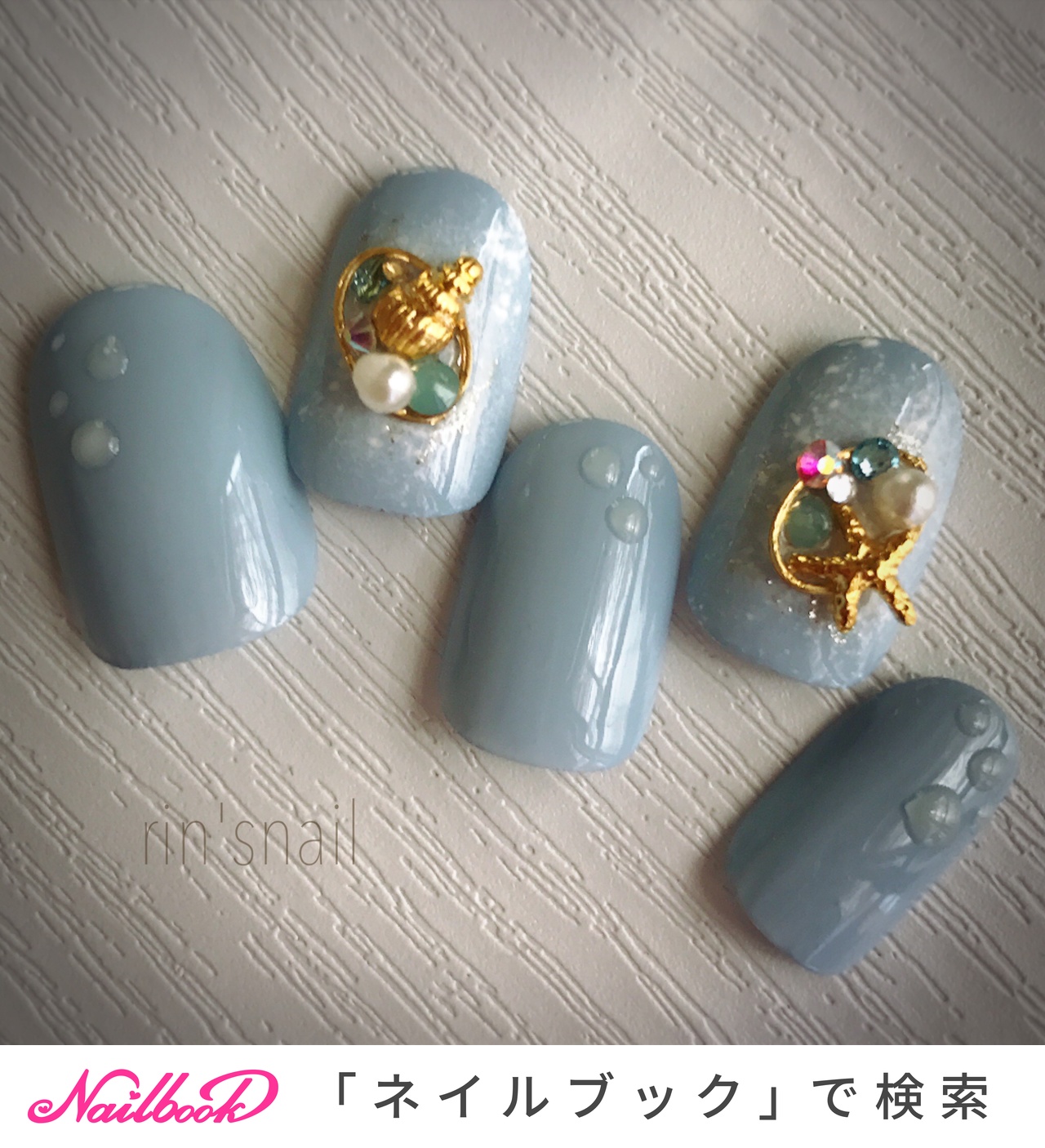 夏/海/ライブ/デート/ハンド - rinsnail_sのネイルデザイン[No.2266670]｜ネイルブック