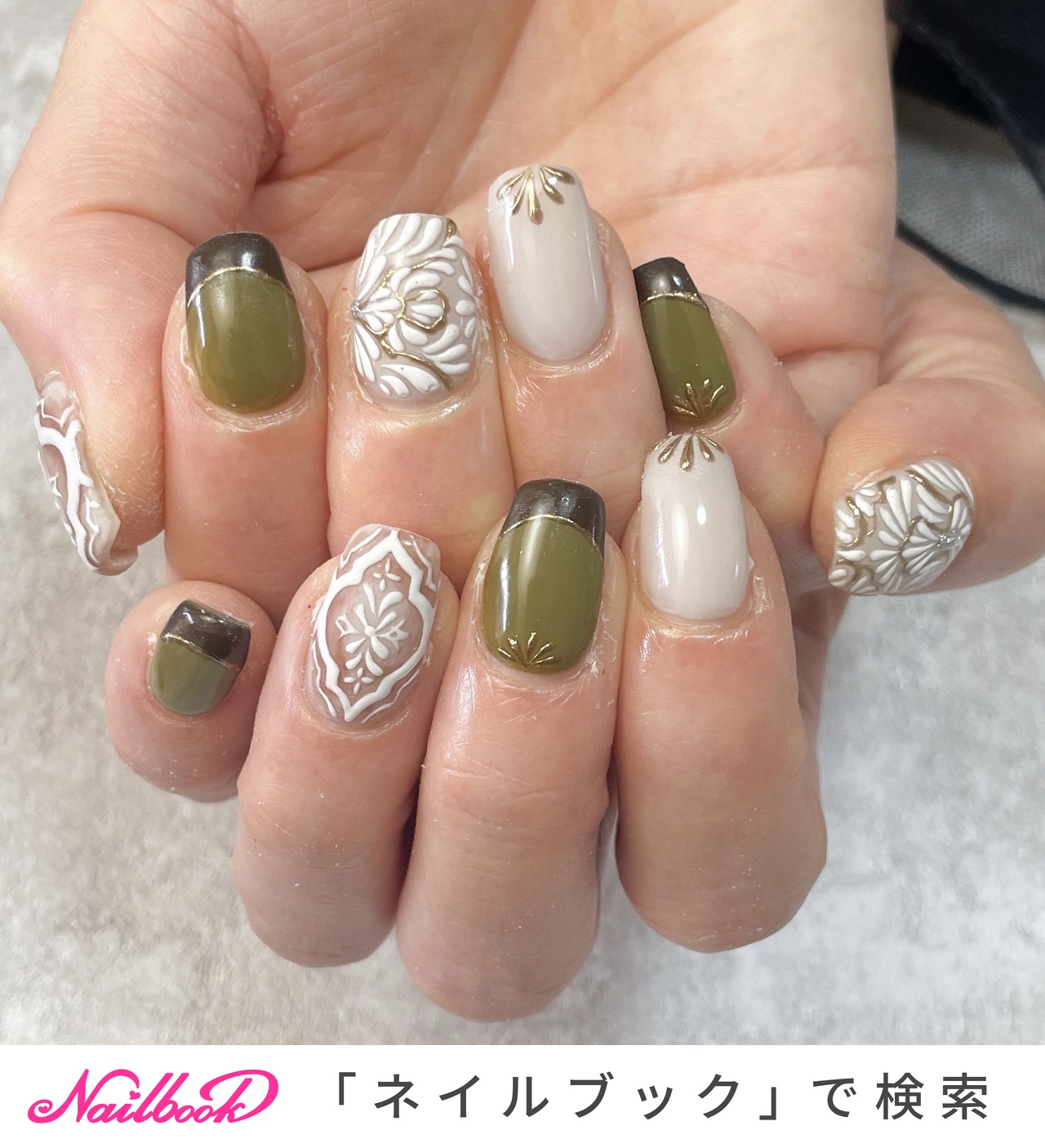 冬/オールシーズン/クリスマス/パーティー/ハンド - fioritura_aiのネイルデザイン[No.8475433]｜ネイルブック