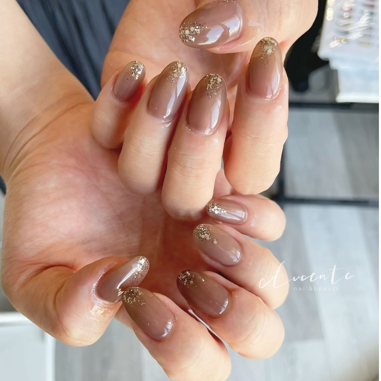 手が綺麗に見えるネイル/オールシーズン/オフィス/ブライダル/ハンド - Lucente 南鳩ヶ谷 - private nail salon -のネイルデザイン[No.8574347]｜ネイルブック