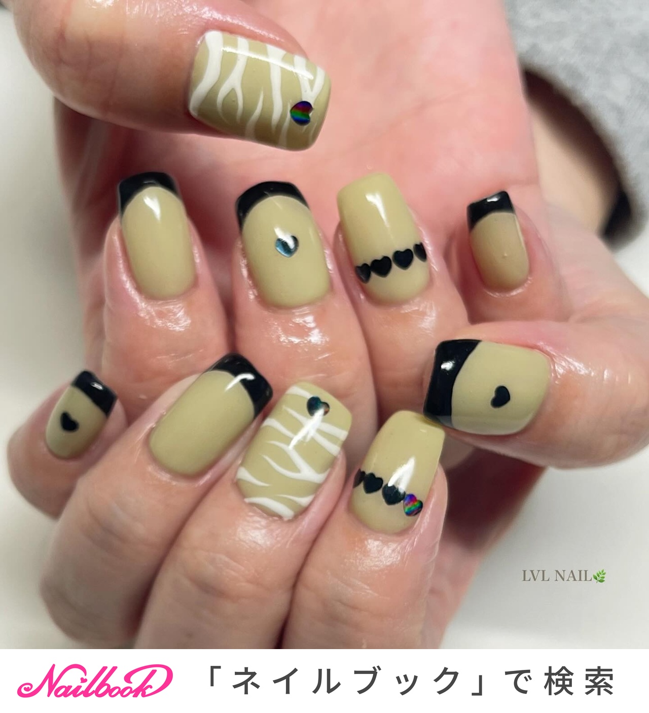 オールシーズン/バレンタイン/デート/女子会/ハンド - LVL NAIL🌿airiのネイルデザイン[No.8583043]｜ネイルブック