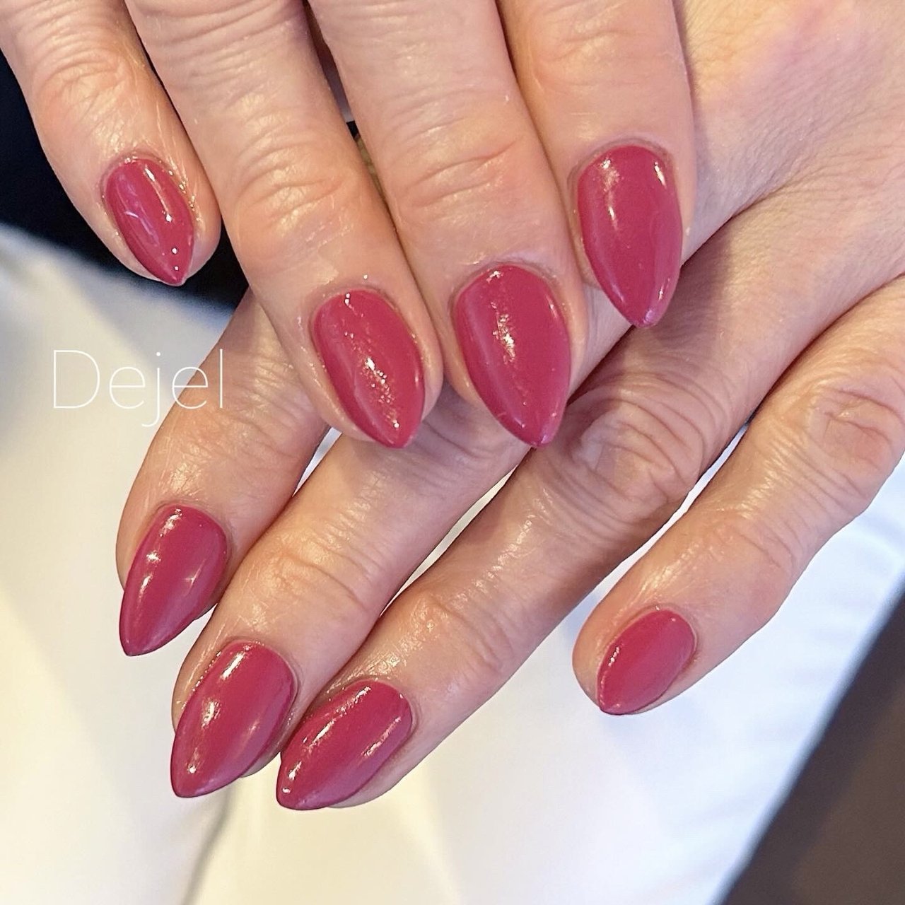 手が綺麗に見えるネイル/オールシーズン/パーティー/女子会/ハンド - NAIL SALON Dejel ディジェールのネイルデザイン[No ...