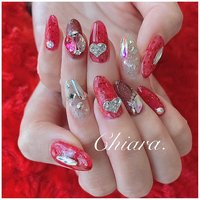 春/夏/オールシーズン/梅雨/フラワー - YokoShikata♡ｷｱﾗのネイルデザイン[No.5139468]｜ネイルブック