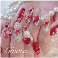 春/夏/オールシーズン/梅雨/フラワー - YokoShikata♡ｷｱﾗのネイルデザイン[No.5139468]｜ネイルブック