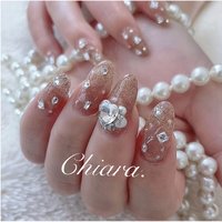 春/夏/オールシーズン/梅雨/フラワー - YokoShikata♡ｷｱﾗのネイルデザイン[No.5139468]｜ネイルブック