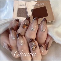 春/夏/オールシーズン/梅雨/フラワー - YokoShikata♡ｷｱﾗのネイルデザイン[No.5139468]｜ネイルブック