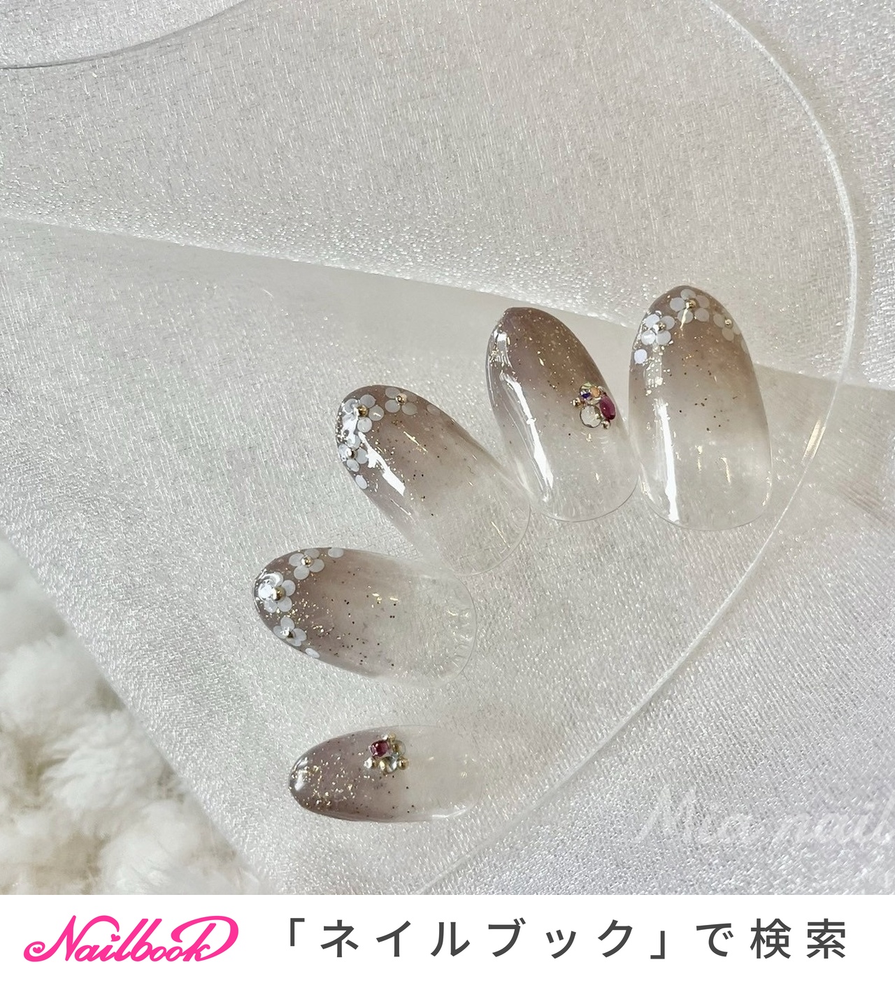 手が綺麗に見えるネイル/春/パーティー/デート/ハンド - Mia nailのネイルデザイン[No.8679815]｜ネイルブック