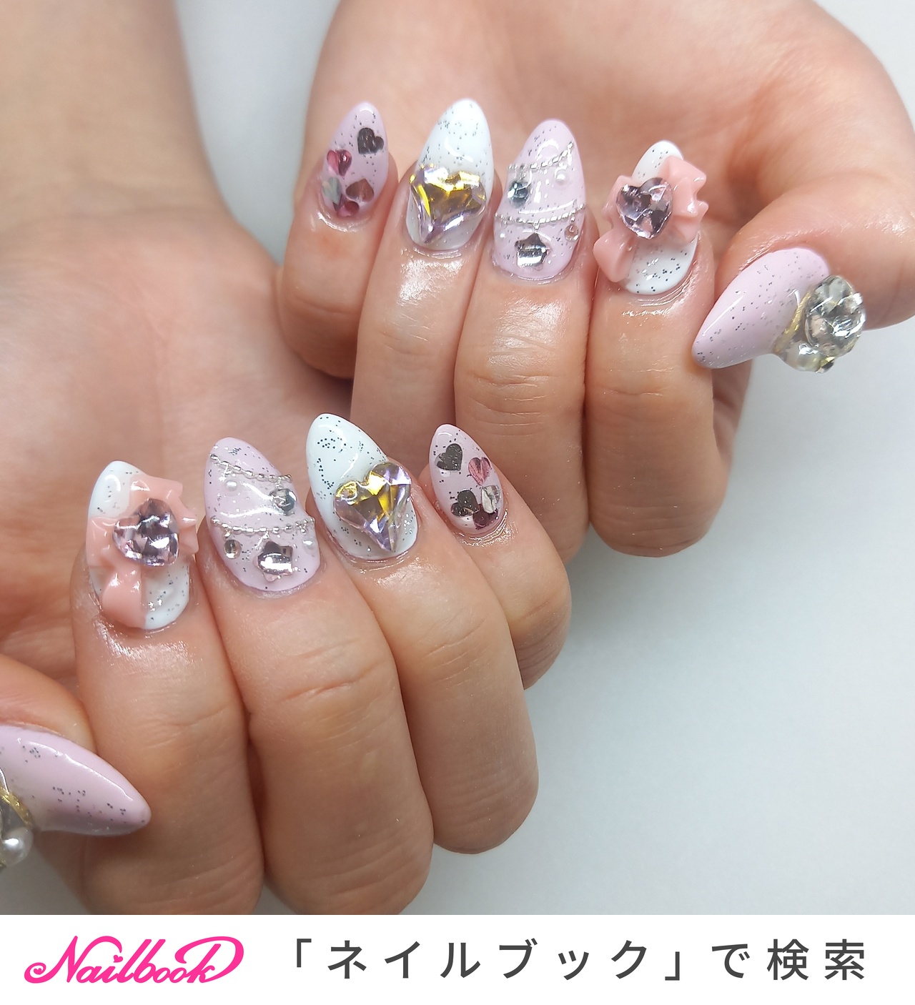 オールシーズン/バレンタイン/旅行/浴衣/ハンド - リンダのネイルデザイン[No.8923172]｜ネイルブック