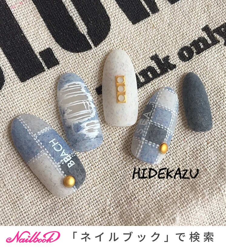 オールシーズン/海/デート/アンティーク/エスニック - hidekazuのネイルデザイン[No.2470144]｜ネイルブック